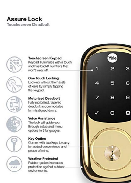 10 Smart Door Locks That Work With Alexa: August, Schlage, & More