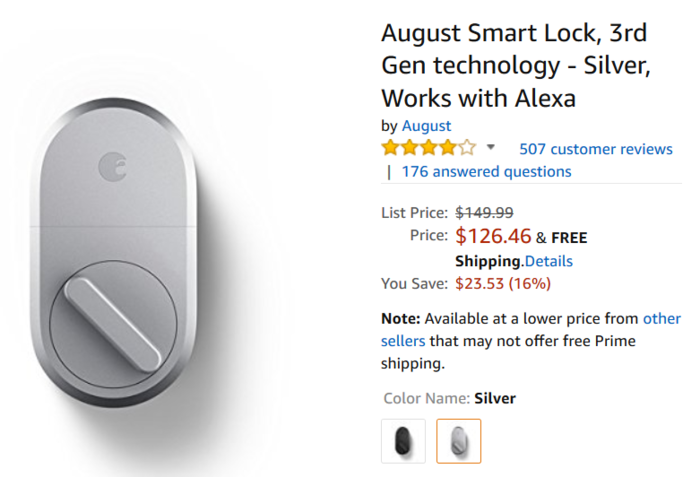 10 Smart Door Locks That Work With Alexa: August, Schlage, & More