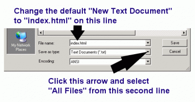 Build an HTML Web Page With Notepad on Your Computer Desktop
