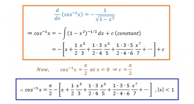How to Find Series Expansion of the Inverse Trigonometric Functions: A ...