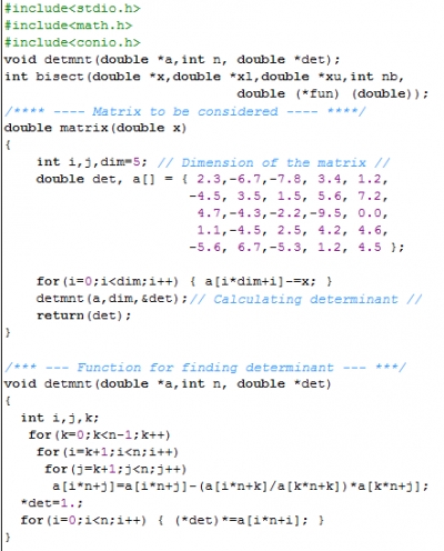How to Calculate Real Eigenvalues of a Matrix of Arbitrary Dimension ...